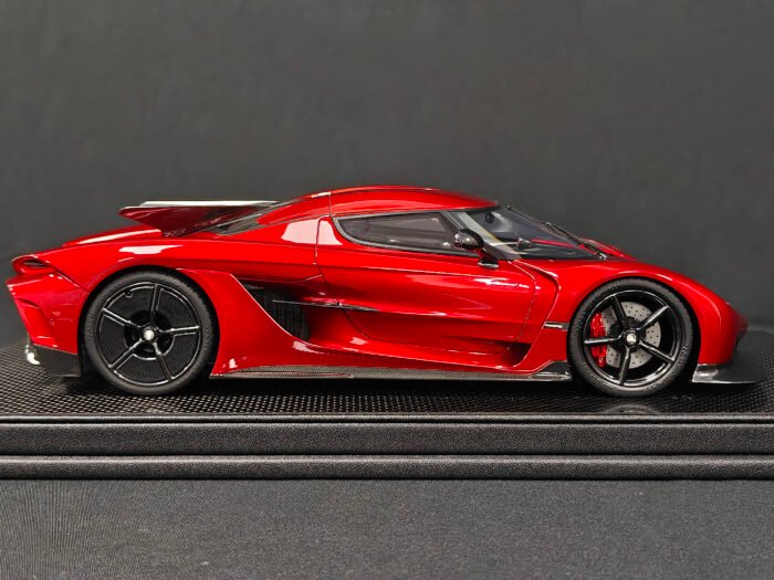 Buy Frontiart - 1/18 Koenigsegg Jesko Absolut Apple Red Resin Model Car ...