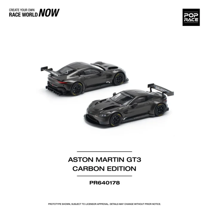 Buy Poprace 1/64 178 Aston Martin GT3 Carbon Edition Online— Drool Over ...